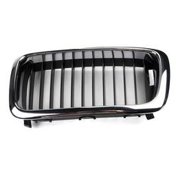 BMW Kidney Grille – Front Driver Side (Black) 51138125811 Genuine BMW ...