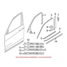 BMW Hatch Emblem Genuine BMW 51147362671