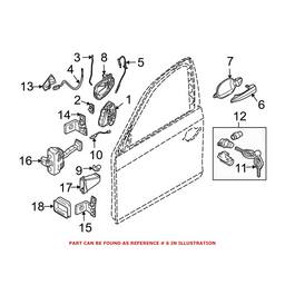 BMW Exterior Door Handle – Front Passenger Side (Un-painted ...