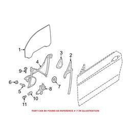 BMW Power Window Motor Gear 51337184604 Genuine BMW 51337184604