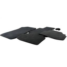 Floor Mat Set – Front and Rear (Black – Carpet) Genuine BMW 51476998189