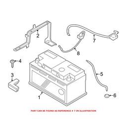 BMW Battery Cable 61129225099 – Genuine BMW Genuine BMW 61129225099