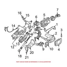 Steering Column Switch Genuine BMW 61319204503