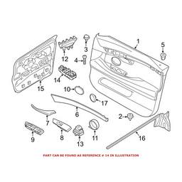 BMW Door Window Switch Genuine BMW 61319208108