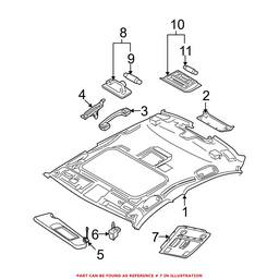 BMW Reading Light Genuine BMW 61319225501
