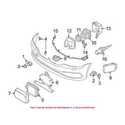 BMW Parking Aid Sensor 66209290899 Genuine BMW 66209290899