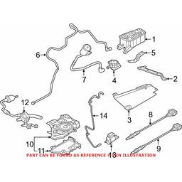 Audi Oxygen Sensor – Rear 8K0906262F Genuine VW/Audi 8K0906262F