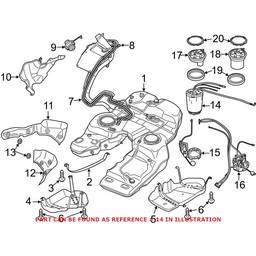 Porsche Fuel Pump Assembly 95862013200 Genuine Porsche 95862013200
