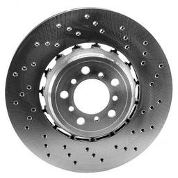BMW Disc Brake Rotor – Front Passenger Side (380mm) (Drilled-Composite ...