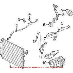 A/C Compressor (Rebuilt) Genuine Land Rover LR015151