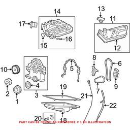 Crankshaft Pulley Genuine Land Rover LR031685