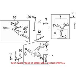 Land Rover Control Arm Bushing – Front Upper LR051625 Genuine Land ...