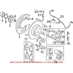 Land Rover Disc Brake Pad Set – Rear LR061385 Genuine Land Rover LR061385