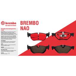 Brembo Disc Brake Pad Set – Rear (Ceramic) Brembo P50136N
