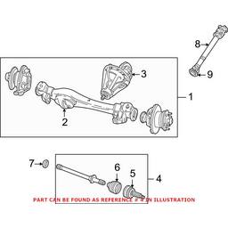 Land Rover Axle Assembly – Front Driver Side (New) TDB500240 Genuine ...