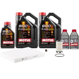 Ignition Tune-Up Kit (11 Liter 8100 X-Cess Gen 2 5W-40 Engine Oil) (BNS ...