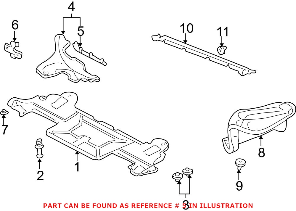 Mud Guard Lip – Rear Passenger Side Genuine Porsche 99650489400