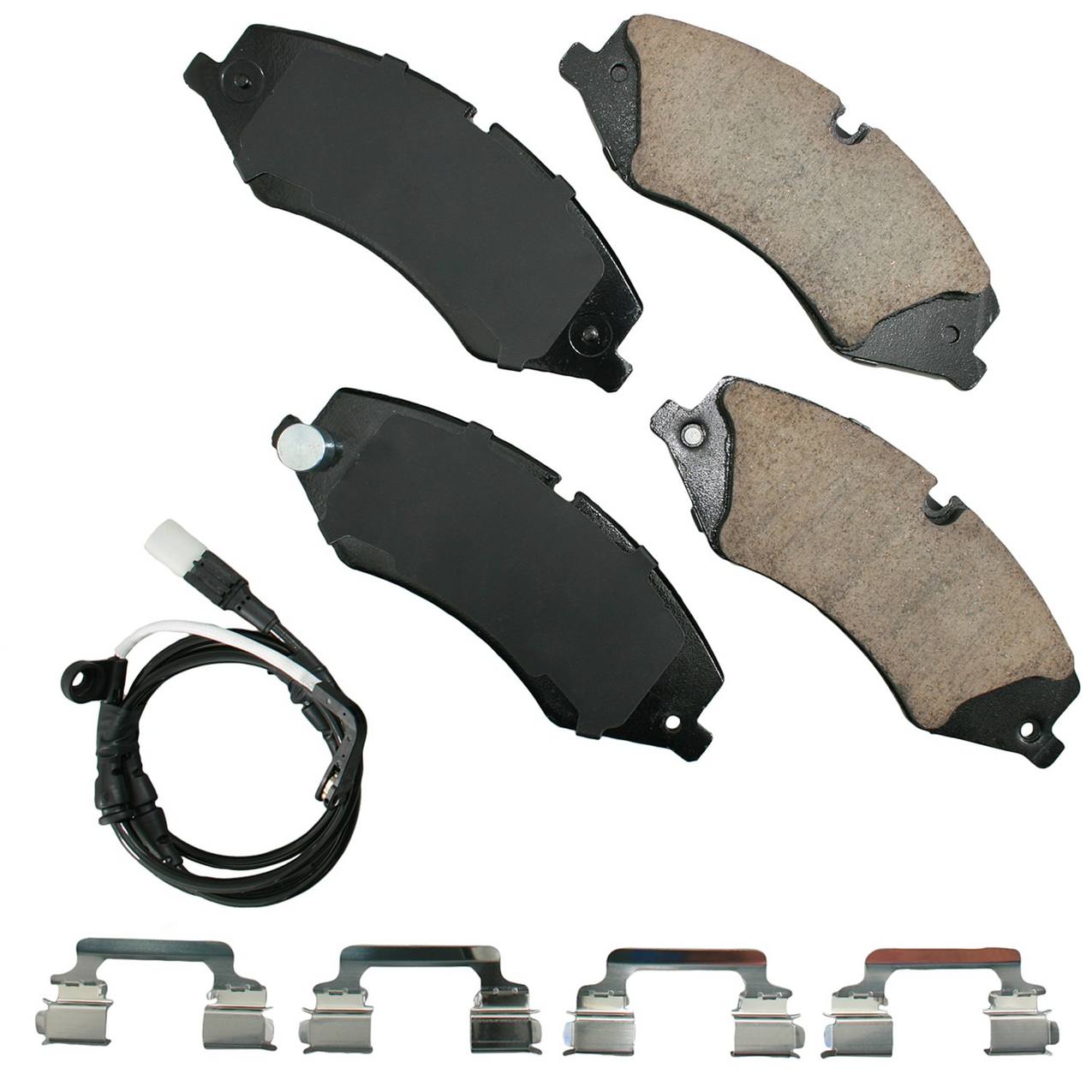 Land Rover Disc Brake Pad Set – Front (Ceramic) LR026220 Akebono Euro ...
