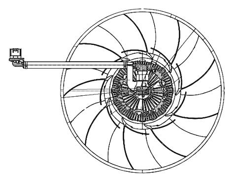 Land Rover Engine Cooling Fan Clutch LR025234 – Behr 376757311 Behr ...