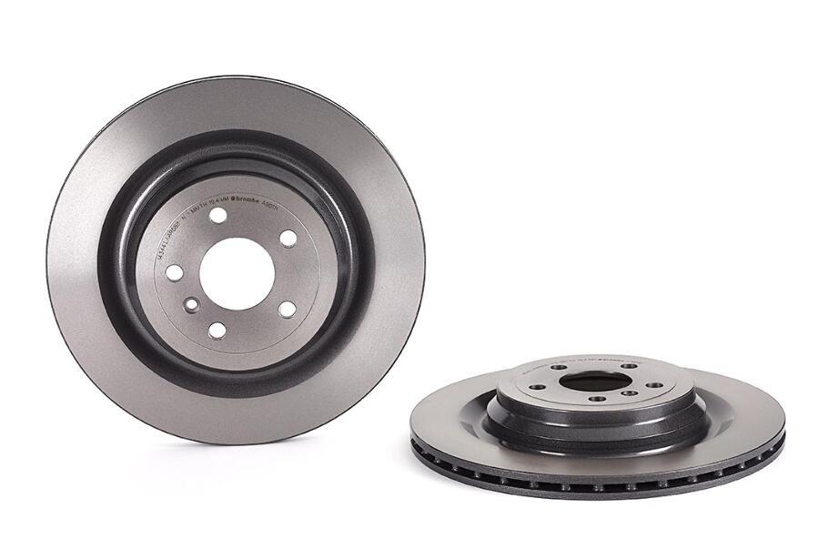 Mercedes Brembo Disc Brake Rotor – Rear (345mm) 1664230700 Brembo 09 ...