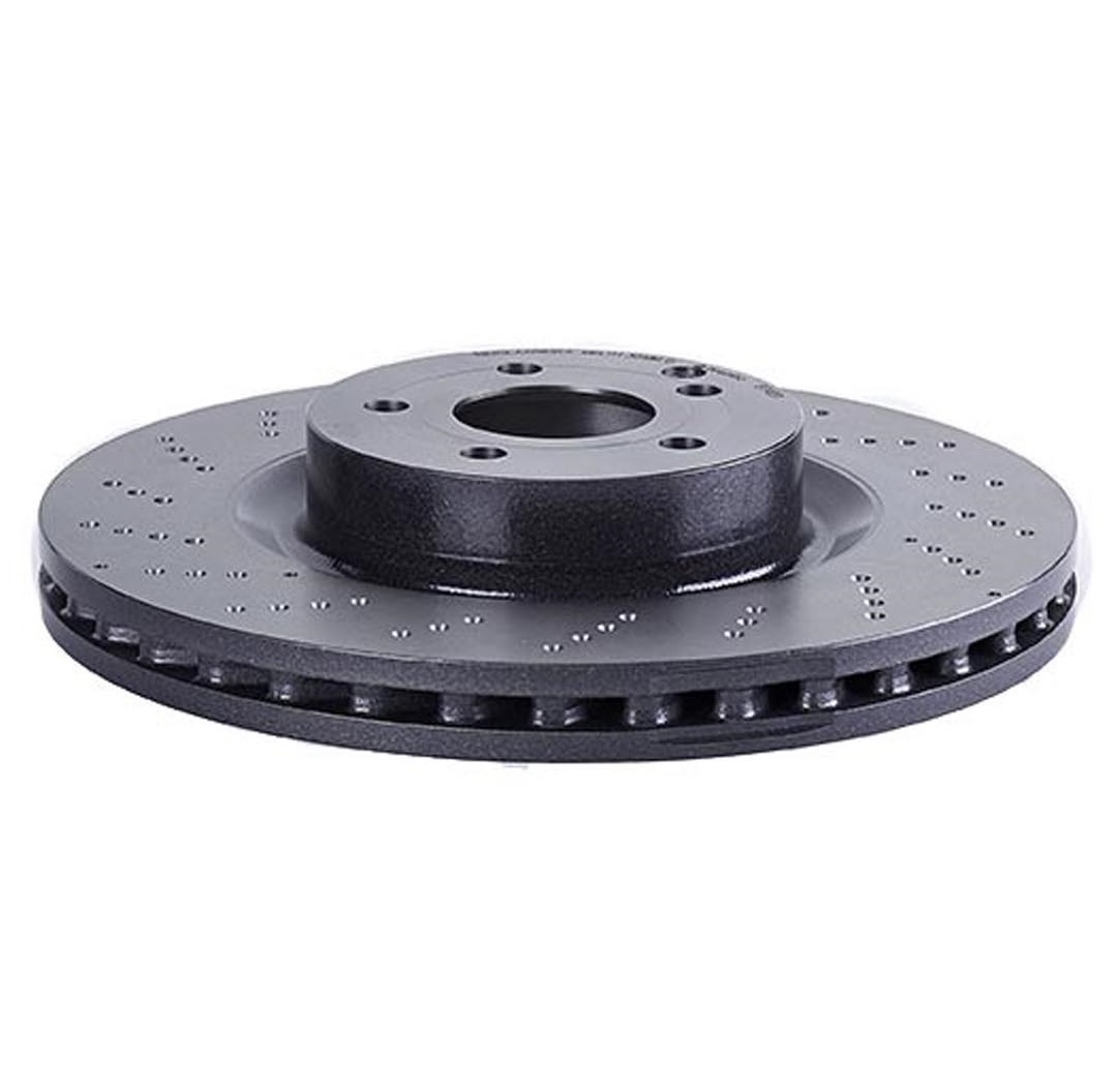 Mercedes Brembo Disc Brake Rotor – Front (344mm) (Cross-Drilled ...