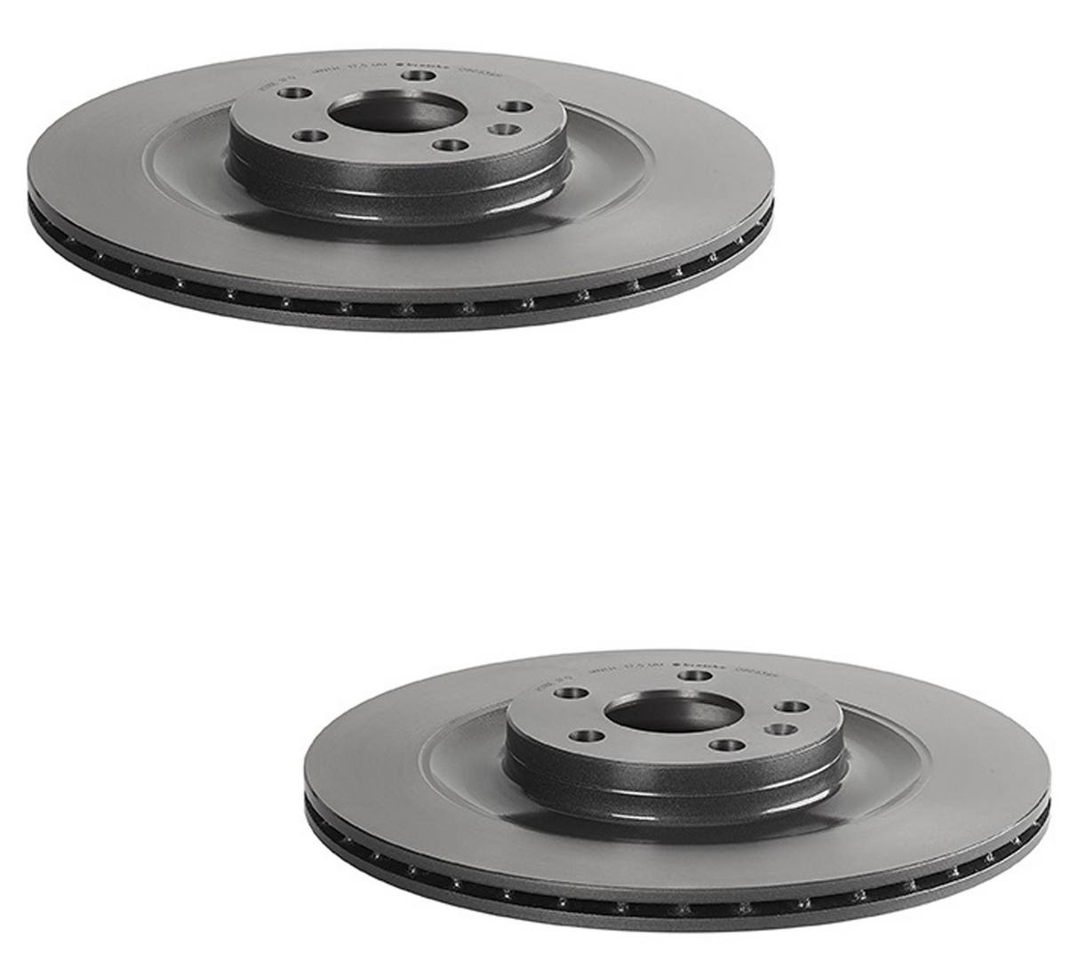 Brembo Brake Pads and Rotors Kit – Front and Rear (366mm/340mm ...