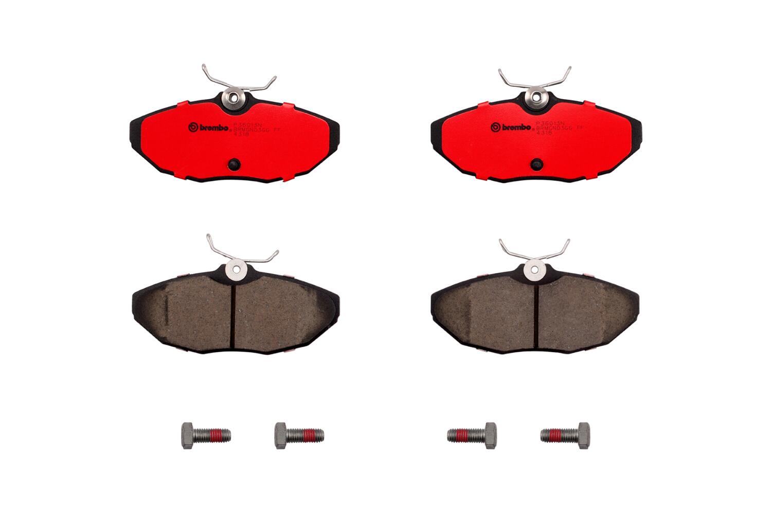 Jaguar Disc Brakes Kit – Brembo Pads Rear (Ceramic) C2C40194 – Brembo ...