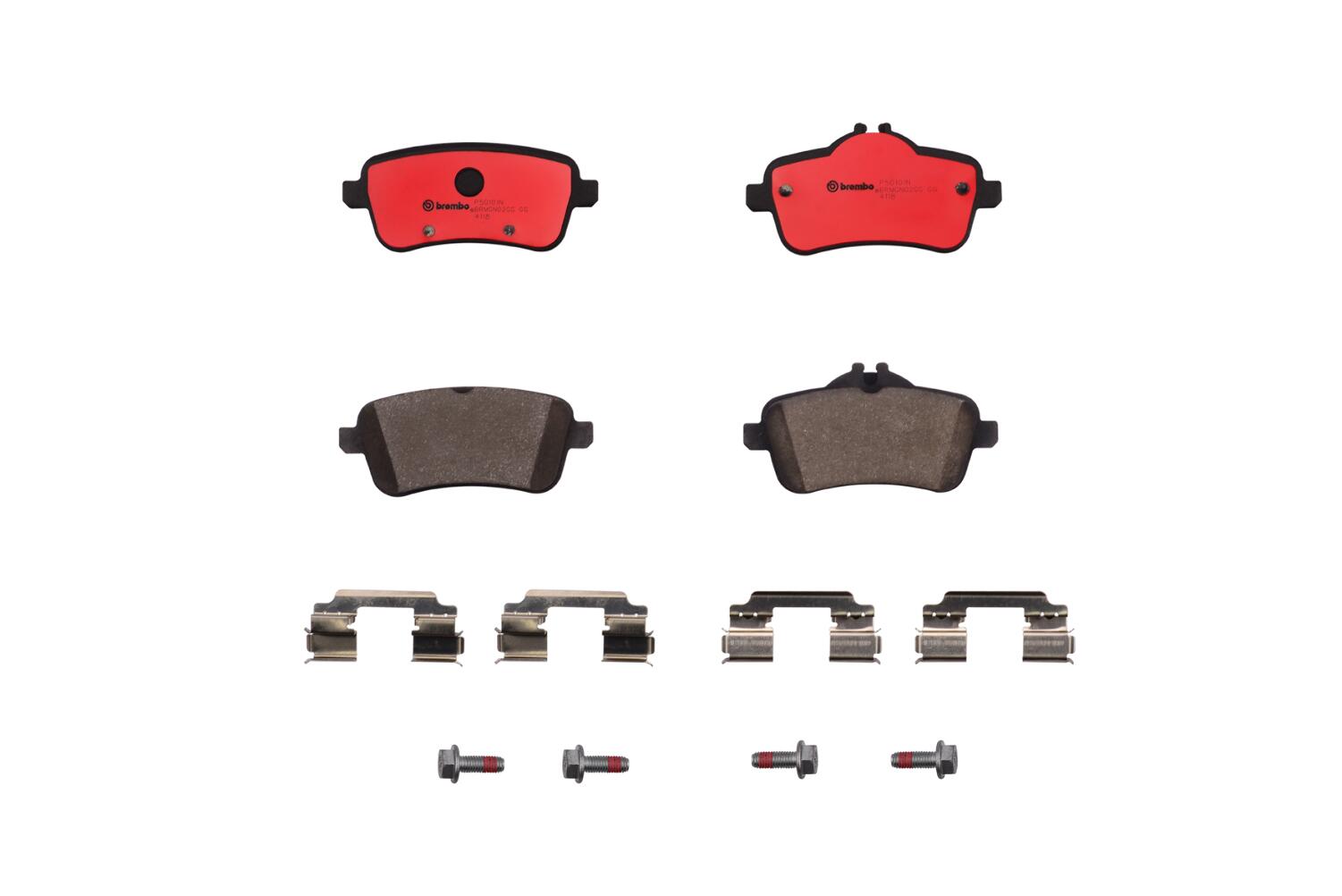 Mercedes Disc Brakes Kit – Brembo Pads Rear (Ceramic) 0074208620 ...