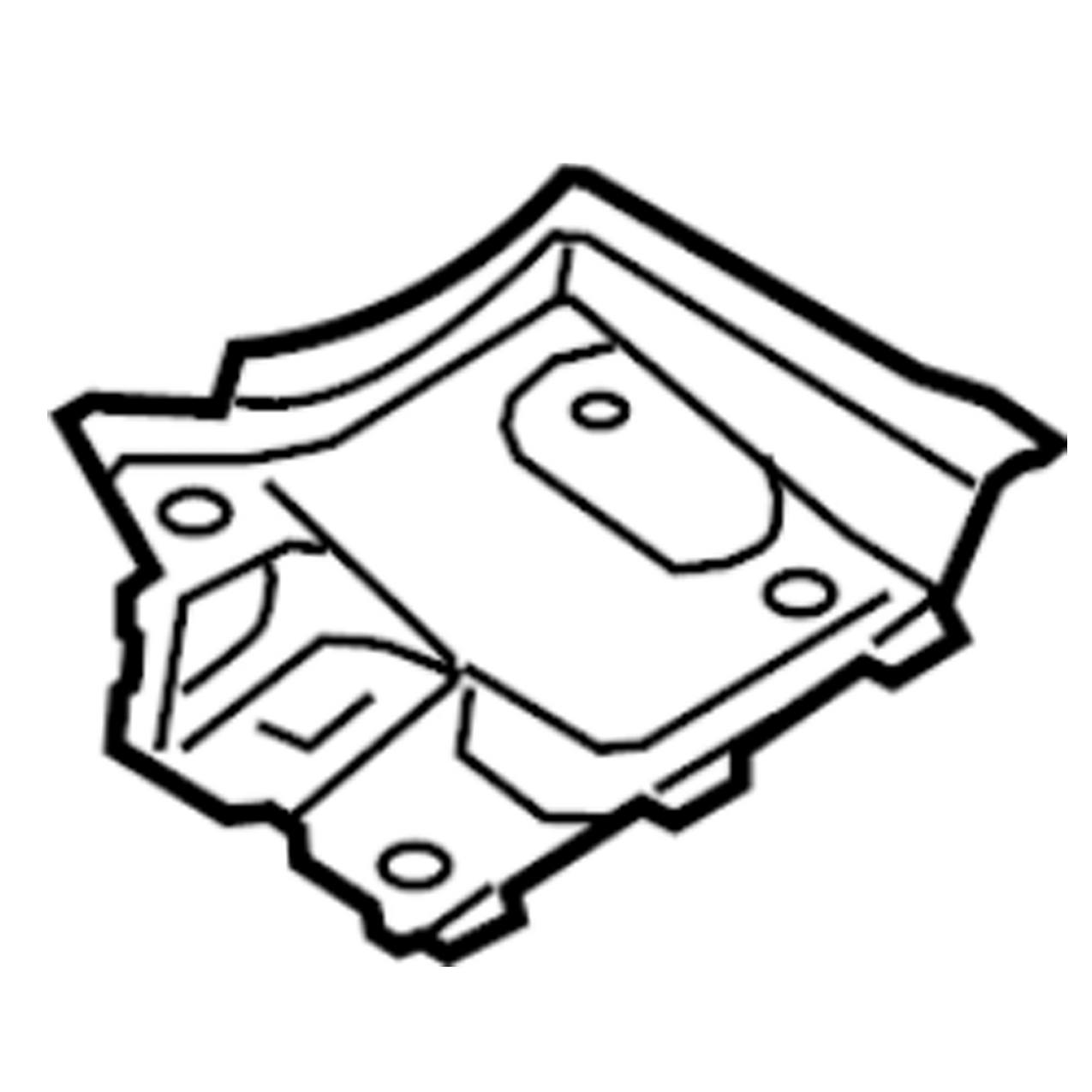 Audi Bumper Cover Shield 4G0825202A – Genuine VW/Audi Genuine VW/Audi ...