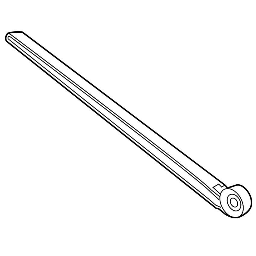 Audi Back Glass Wiper Arm 4K9955407B1P9 – Genuine VW/Audi Genuine VW ...
