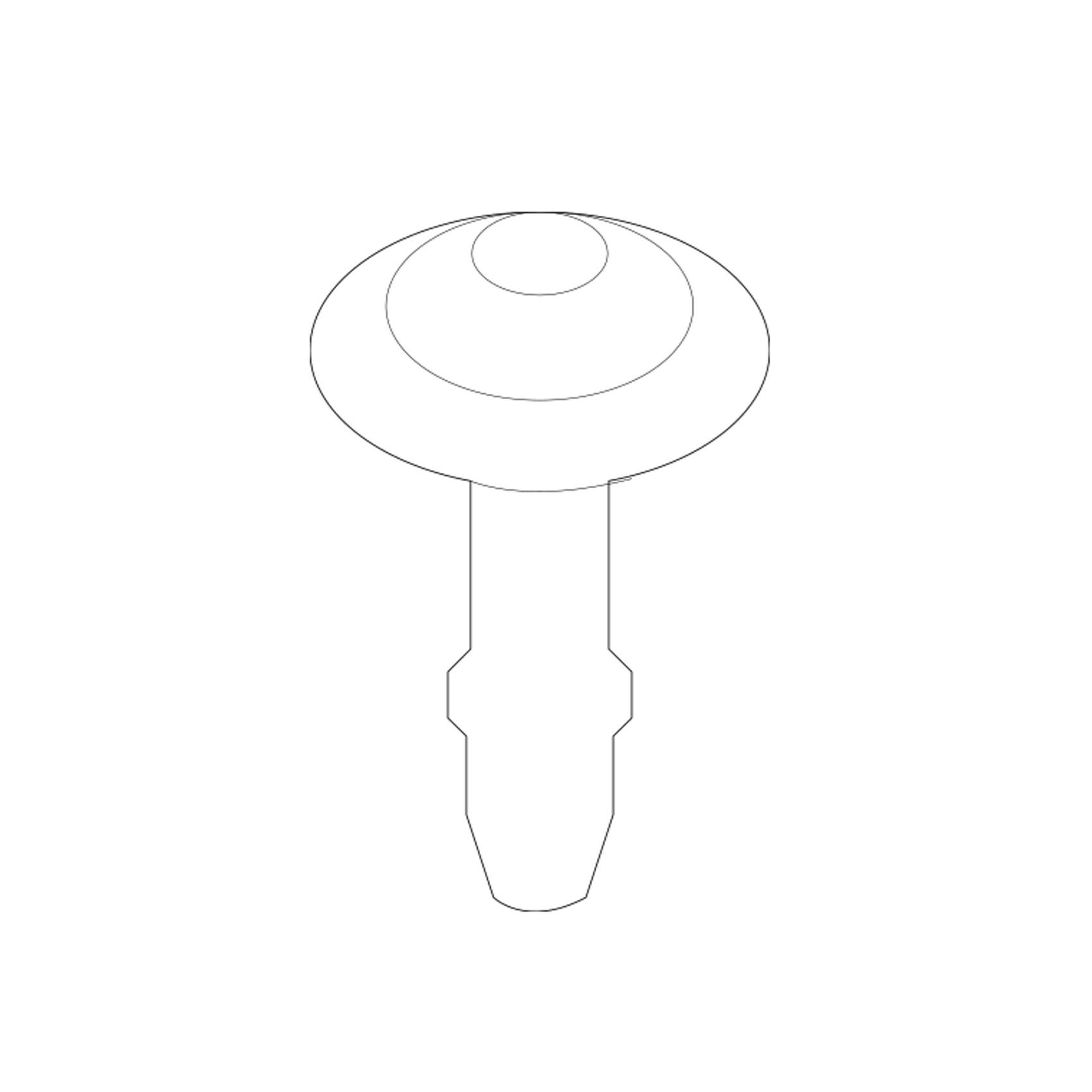 Quick-Release Screw (18.4mm) Genuine BMW 51717123801