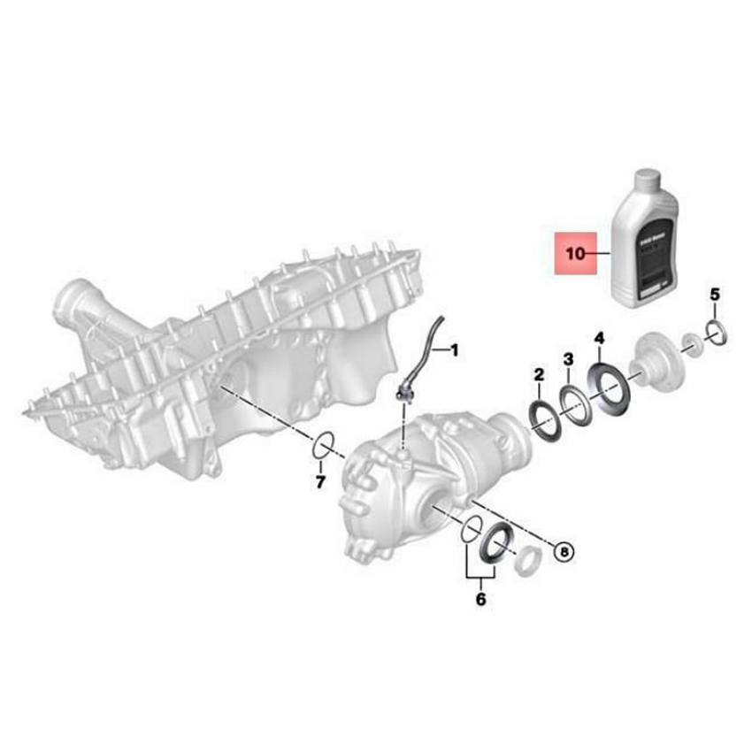 Differential Oil – SAE 75W-85 Synthetic (500ml) Genuine BMW 83222413511