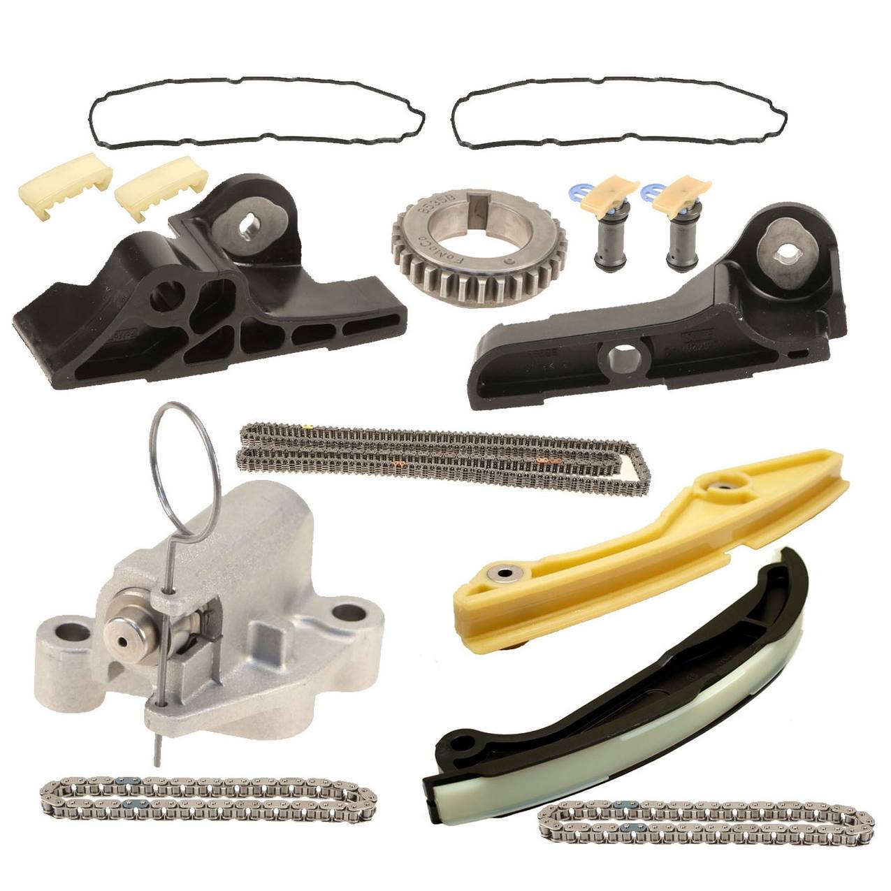 Engine Timing Chain Kit (15 Pieces) Genuine Ford NP-4353235-Kit