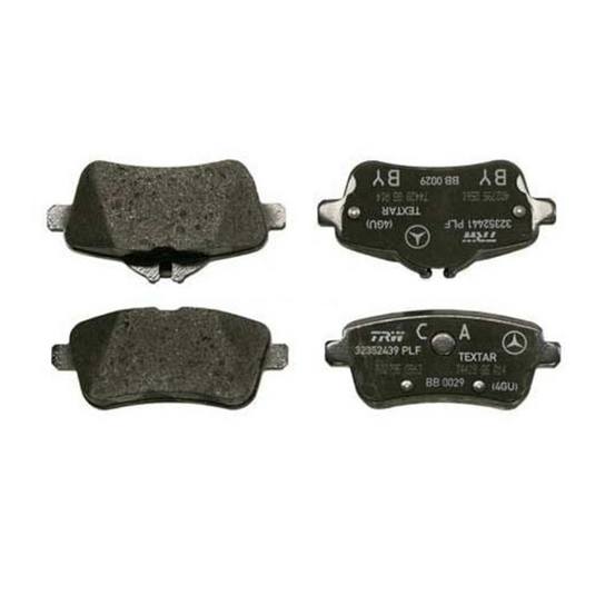 Genuine Mercedes-Benz Disc Brake Pad Set – Rear 0004206704 Genuine ...