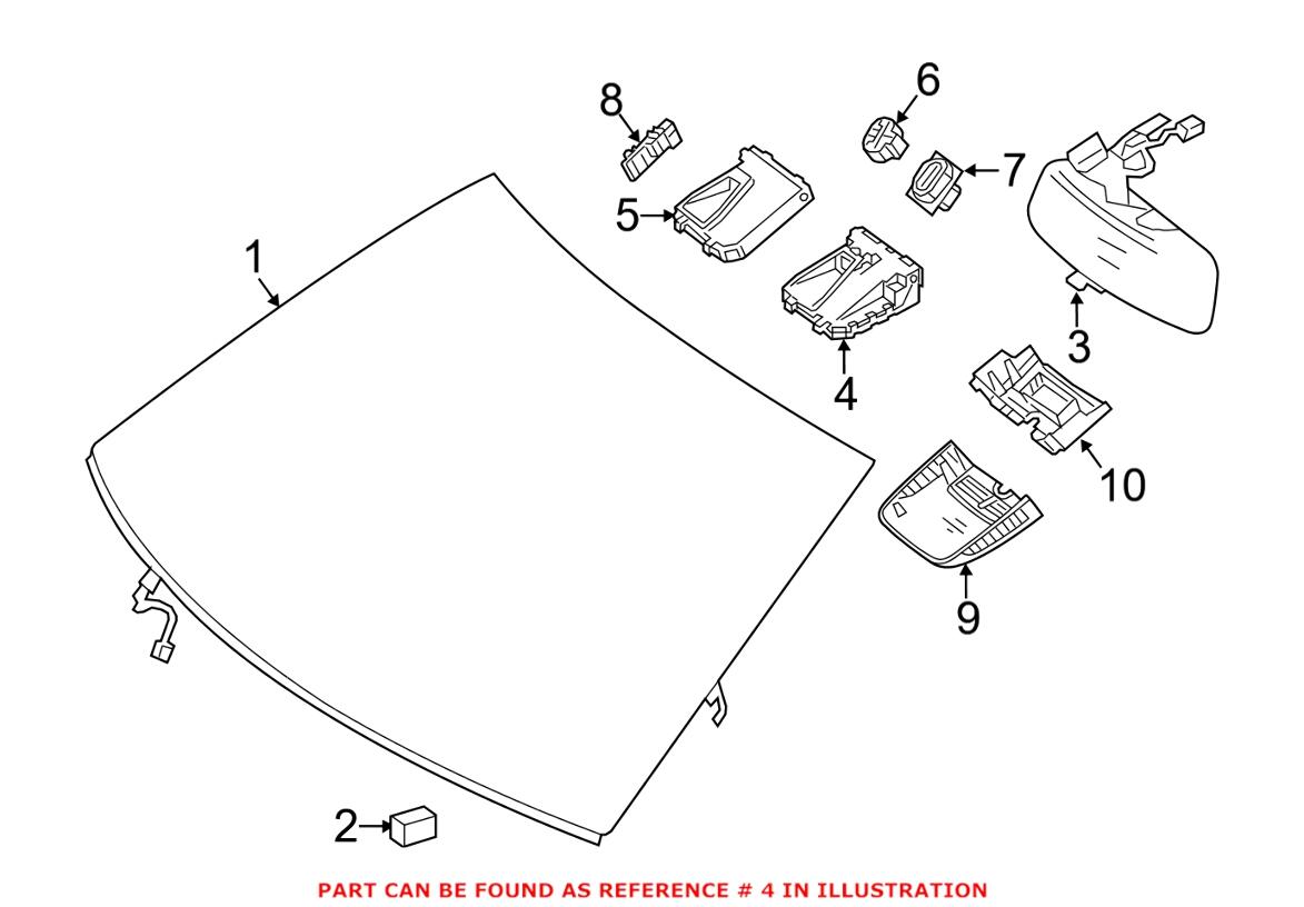 Mercedes Park Assist Camera 0009001810 – Genuine Mercedes Genuine ...