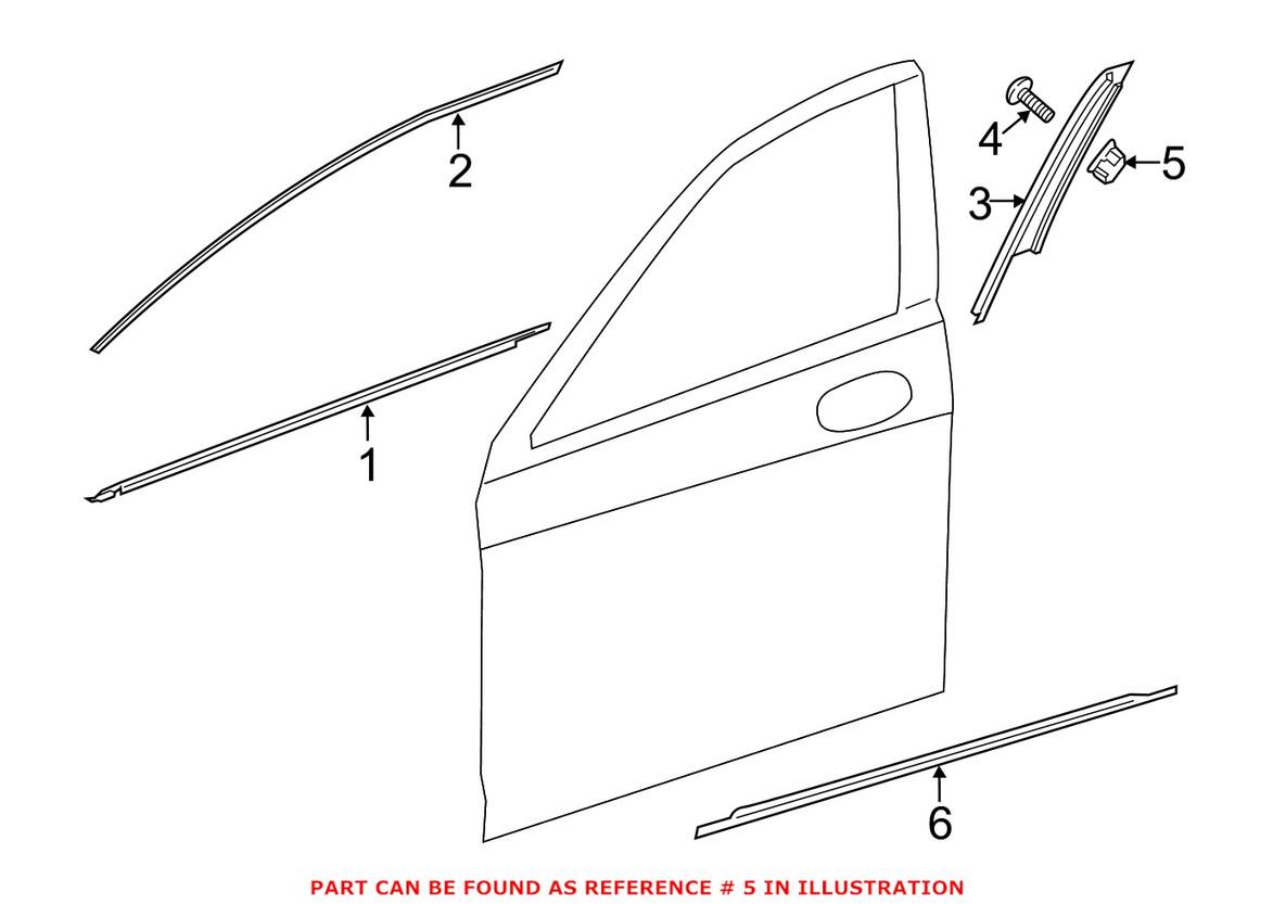 Mercedes Door Applique Nut 0009984985 – Genuine Mercedes Genuine ...