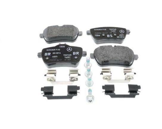 Mercedes Disc Brake Pad Set – Rear 0084200820 Genuine Mercedes-Benz ...