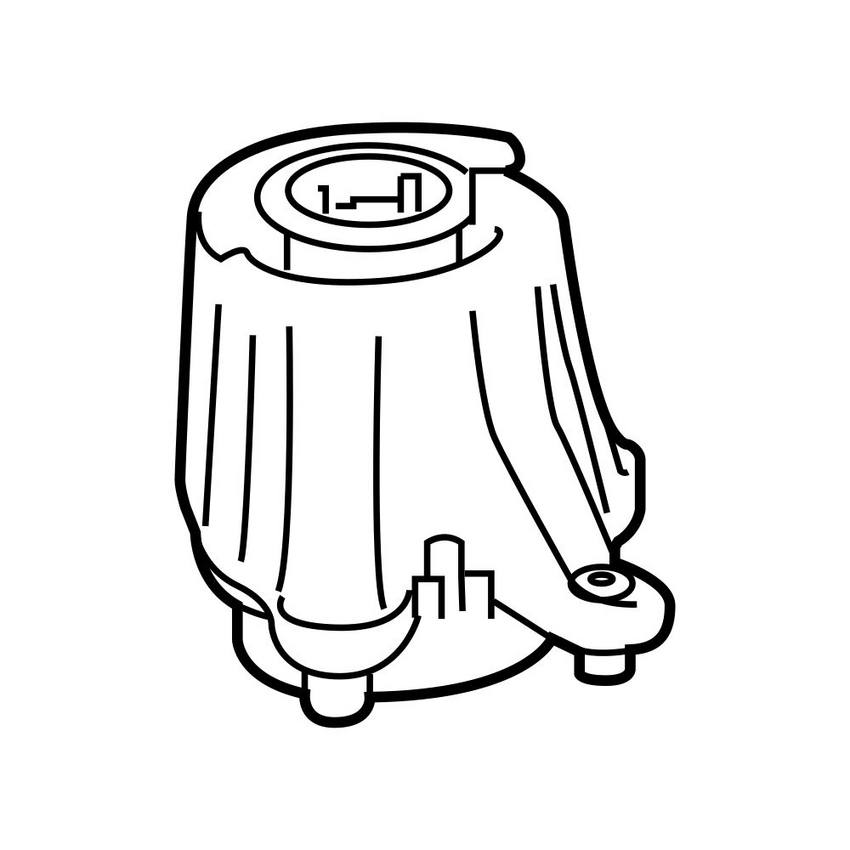 Engine Mount – Pasenger Side Genuine Mercedes-Benz 2132407200