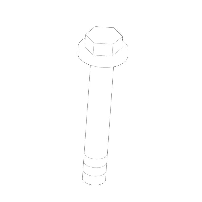 Hex Bolt (8x55mm) Genuine Saab 11588729