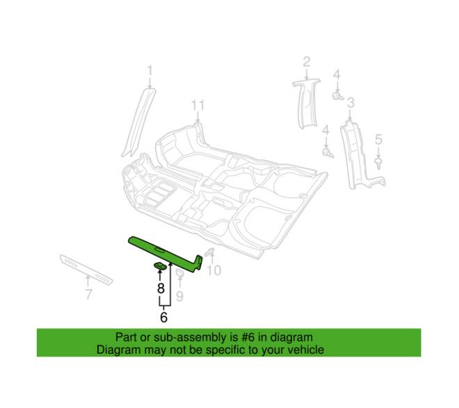 Sill Protection Genuine Saab 4930954