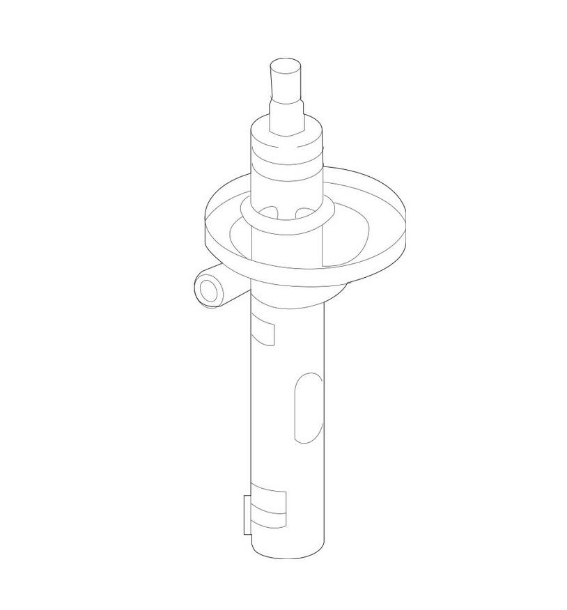 VW Suspension Strut – Front 3QF413031T Genuine VW/Audi 3QF413031T