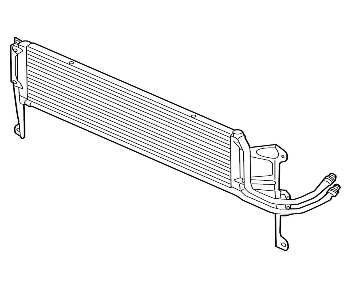 VW Auto Trans Oil Cooler 5N0317019D Genuine VW/Audi 5N0317019D