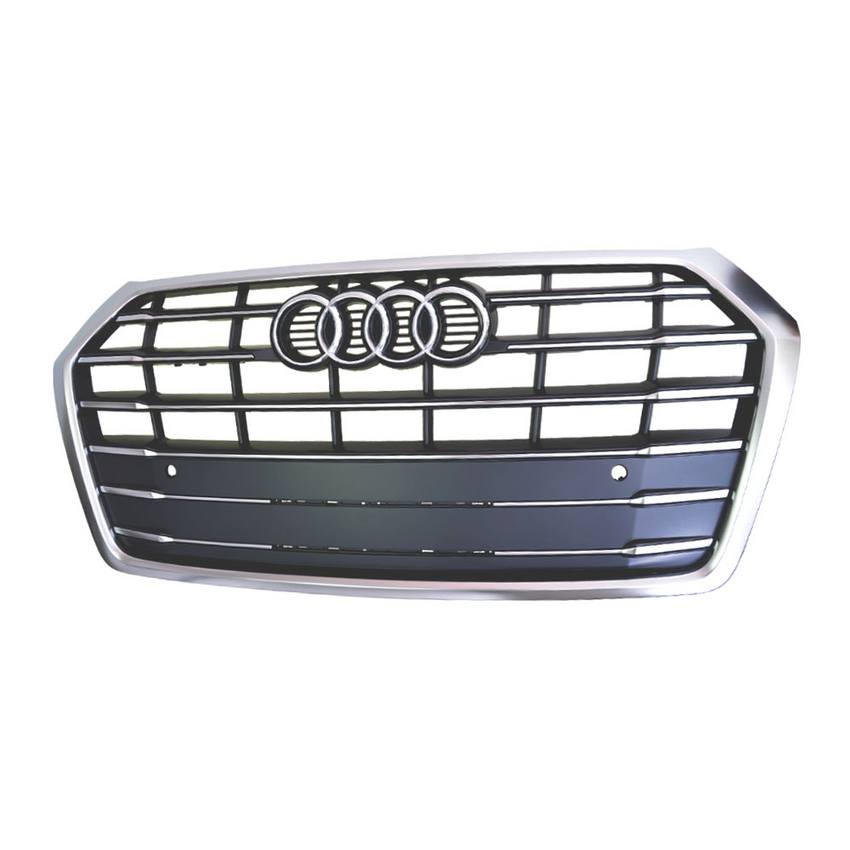 Grille – Front Upper (With Park Sensors) (Twilight Matt) Genuine VW ...