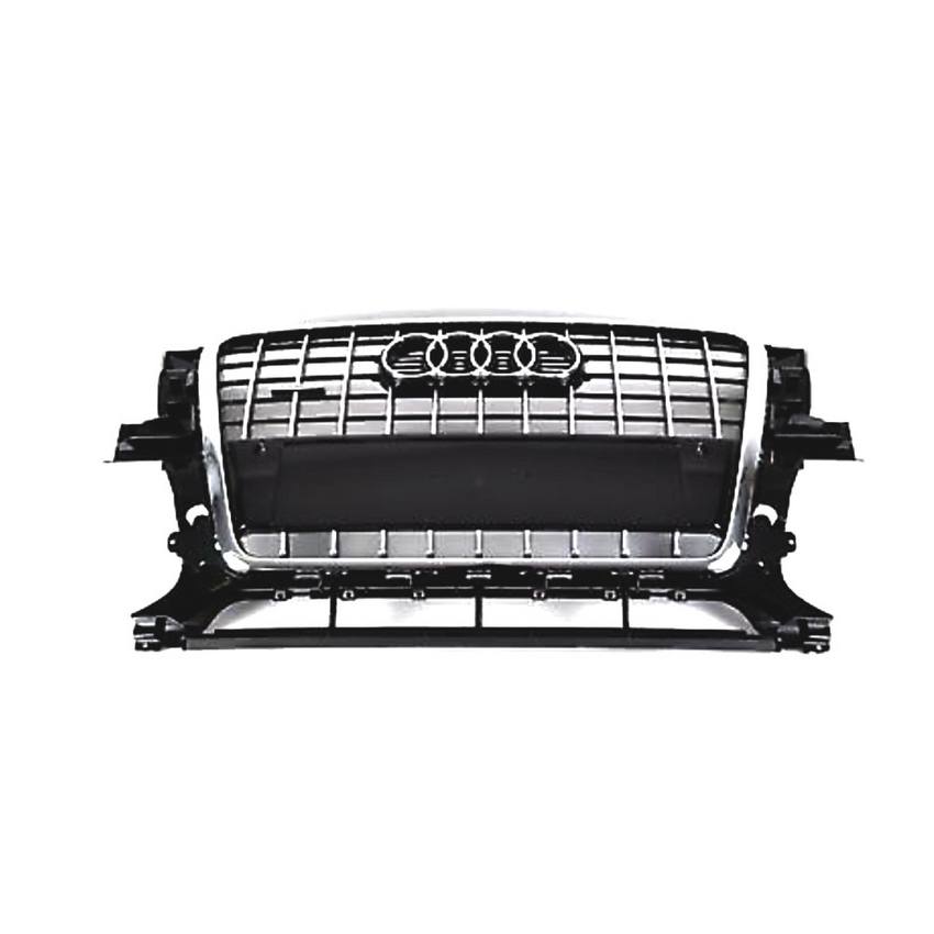Grille – Front Center (Gloss Black) Genuine VW/Audi 8R0853651AFT94