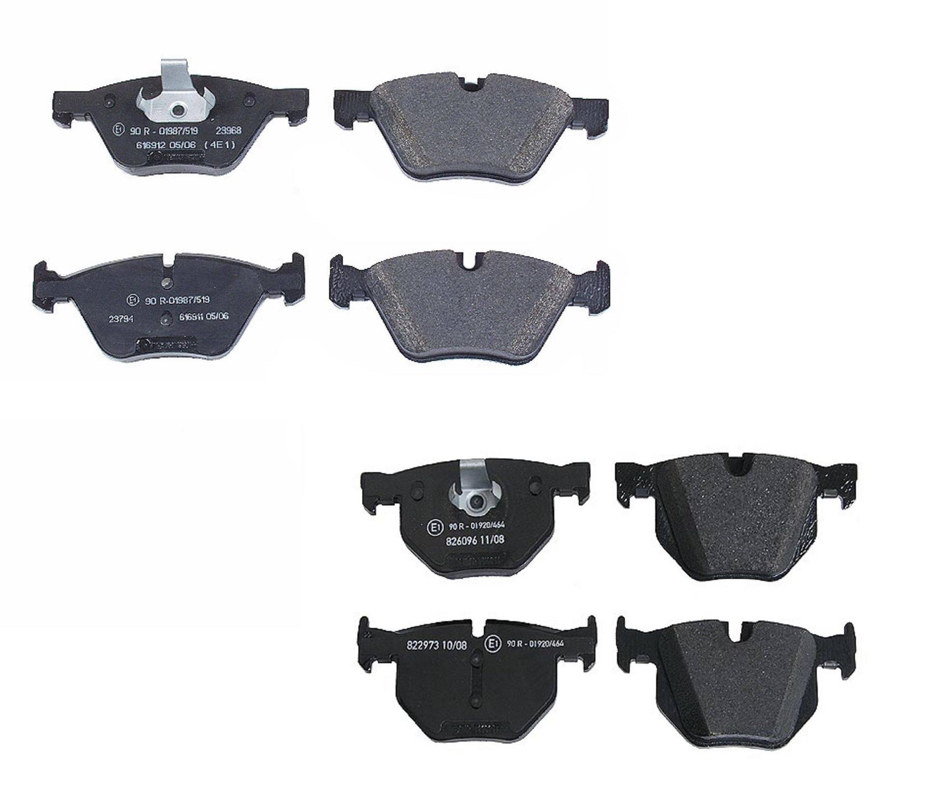 BMW Disc Brake Pad Kit – Front and Rear Textar 4324013KIT