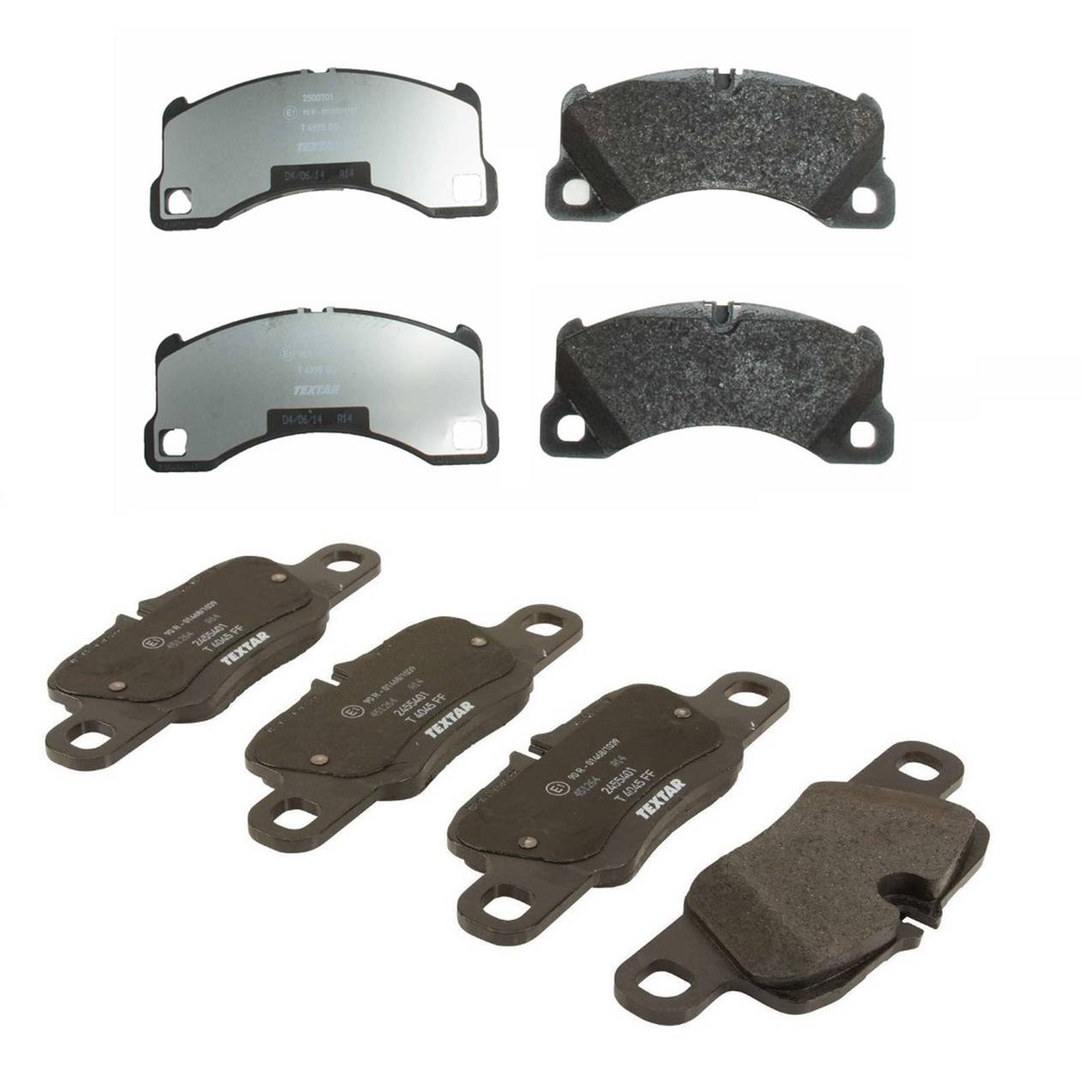 Disc Brake Pad Kit – Front and Rear Textar 4324108KIT