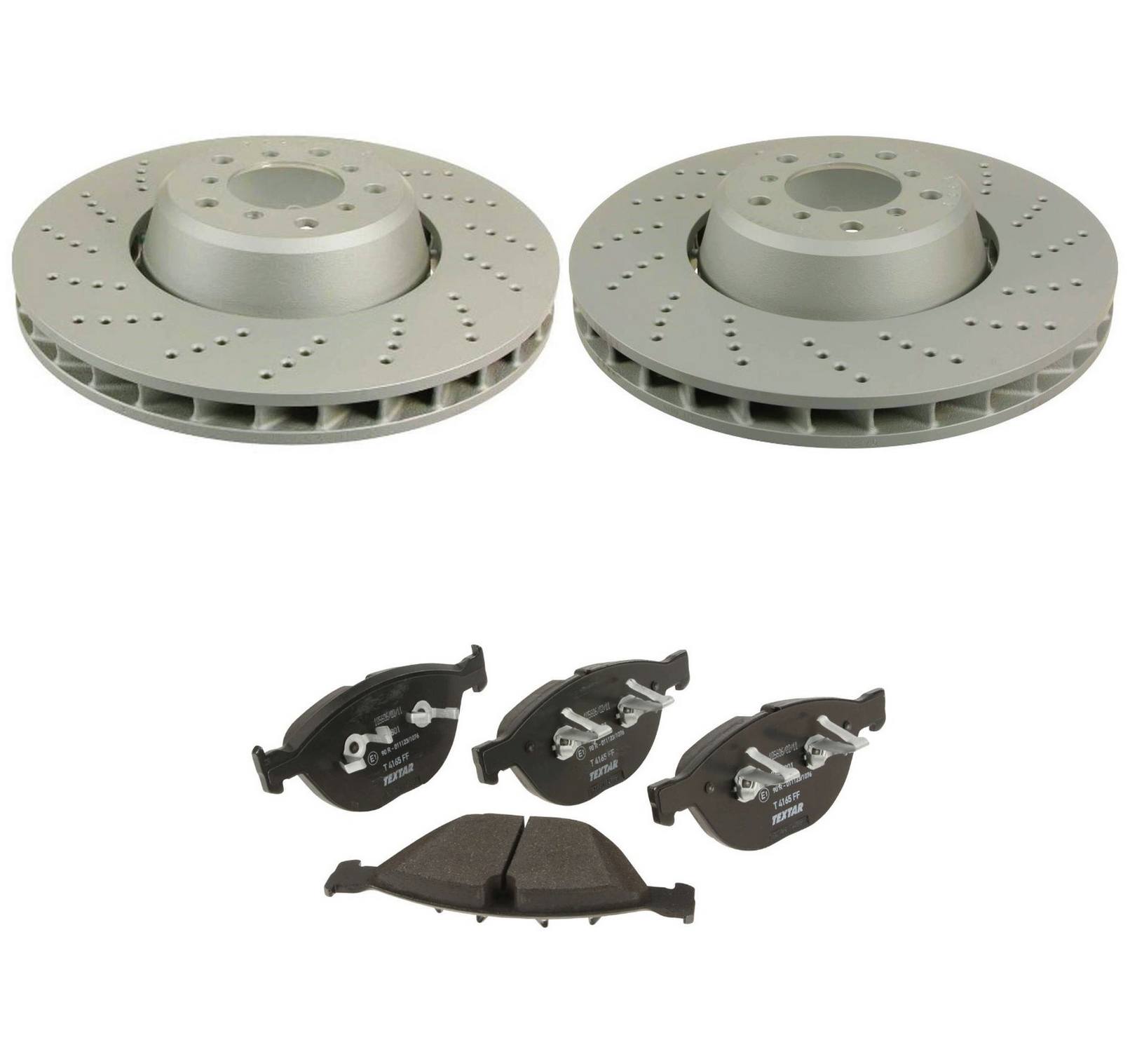 BMW Disc Brake Pad and Rotor Kit – Front (374mm) 34112282805 SHW ...