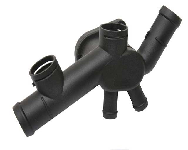 VW Engine Coolant Hose Flange 06A121132C – URO Parts 06A121132C URO 06A ...