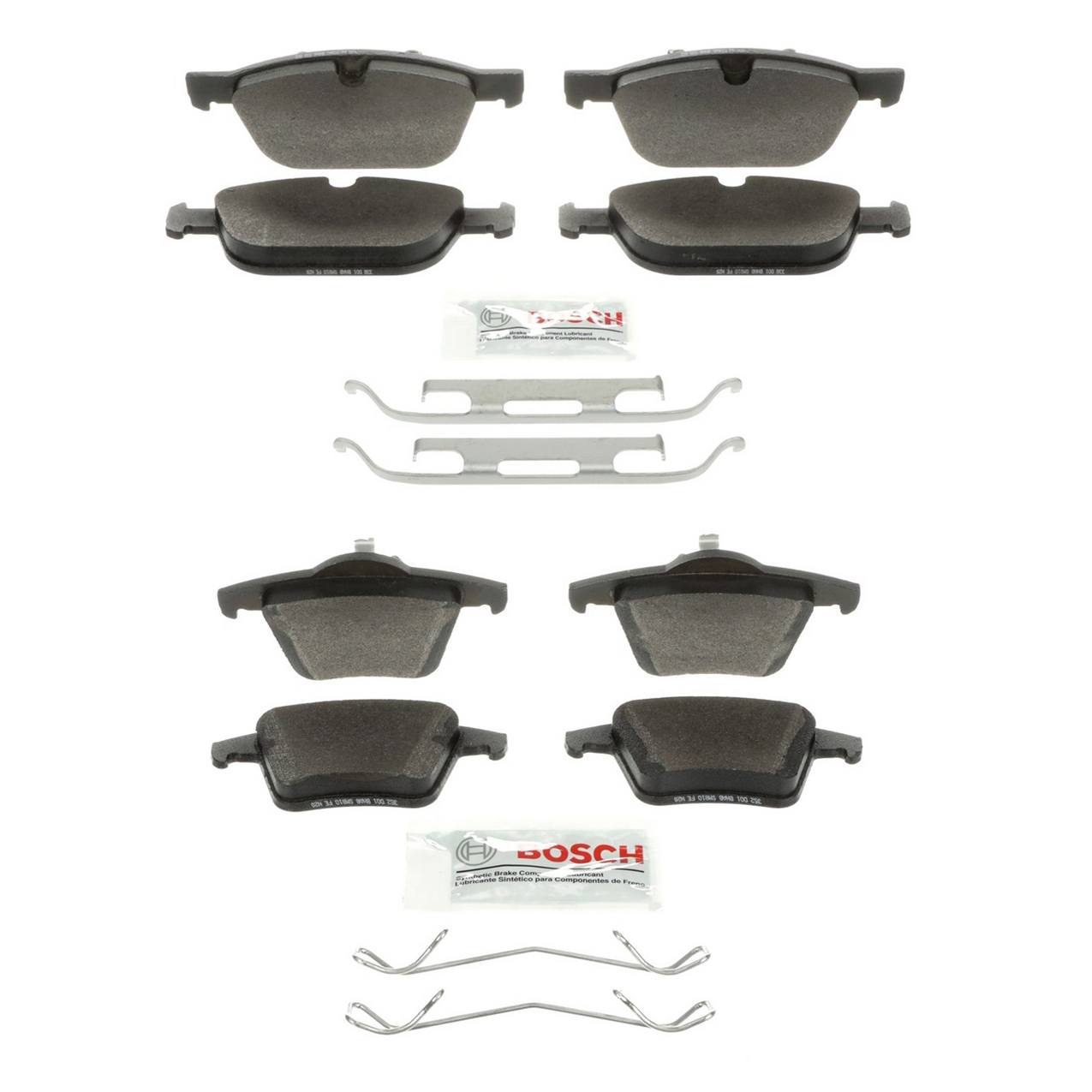 Disc Brake Pad Kit – Front and Rear (Semi-Metallic) Bosch 5174088-Kit