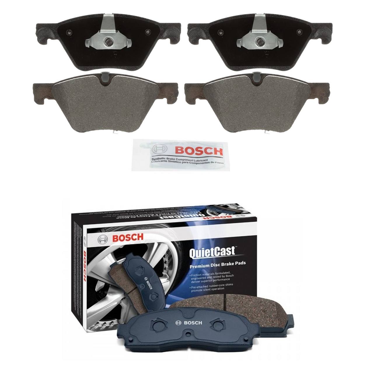 Disc Brake Pad Kit – Front and Rear (Semi-Metallic) Bosch 5174148-Kit